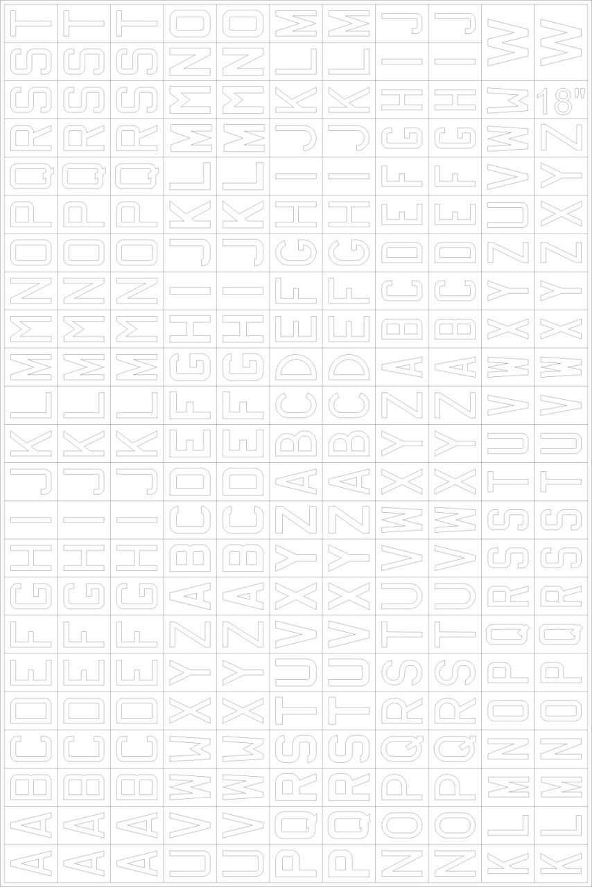 1:48 RAF CODE LETTERS 18 | MN modelář