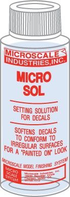 Micro Sol / setting solution for decals | MN modelář