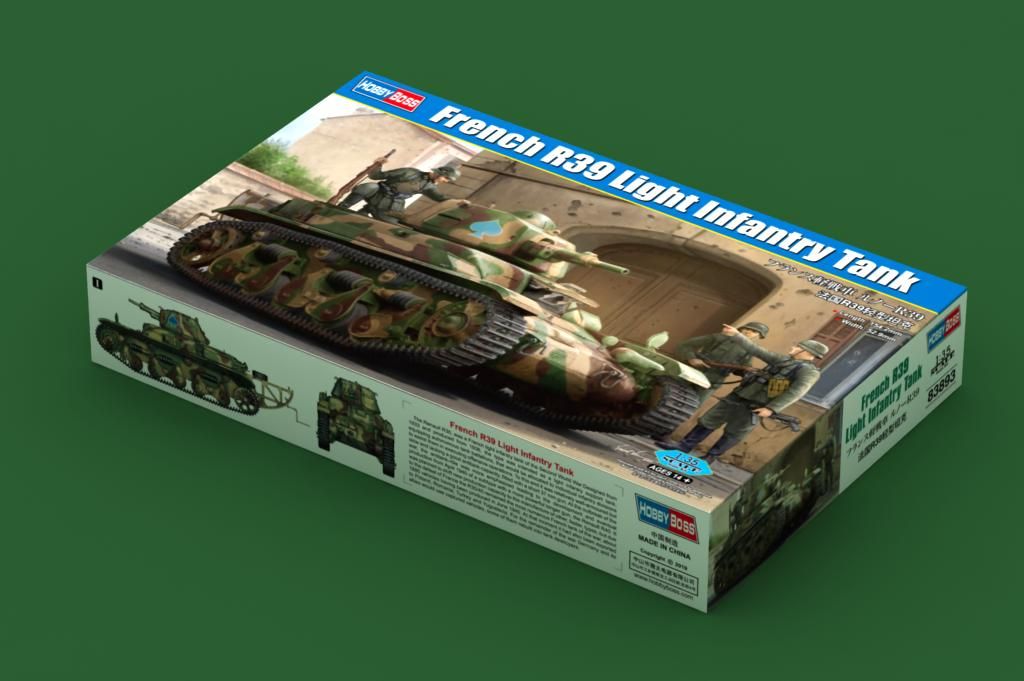 1:35 French R39 Light Infantry Tank | MN modelář