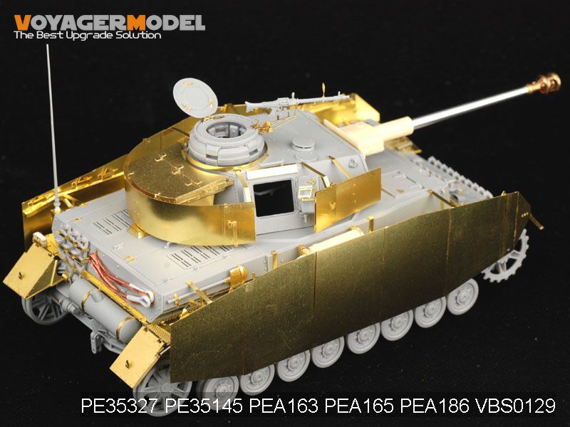 1:35 WWII German Panzer.IV Ausf.H late/J Early Version (For DRAGON 6300 ...