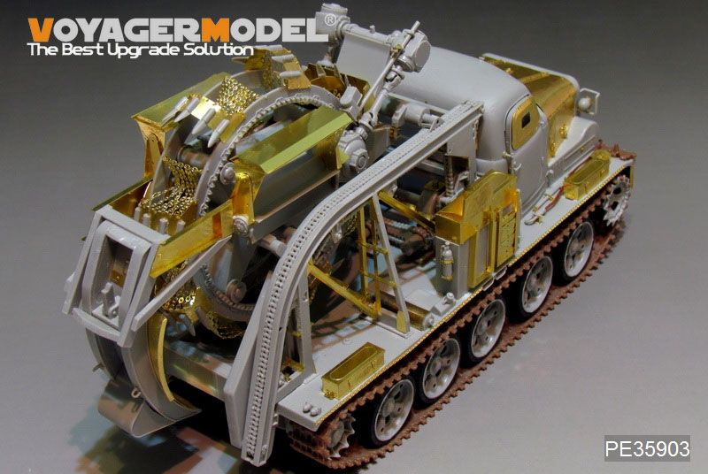 1:35 Russian BTM-3 High-Speed Trench Digging Vehicle(For TRUMPETER 09502) | MN modelář