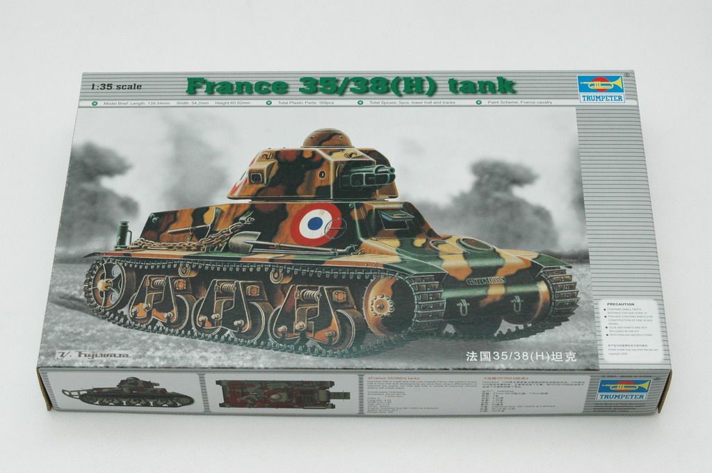 1:35 France 35/38(H) TANK SA 18 37mm gun | MN modelář