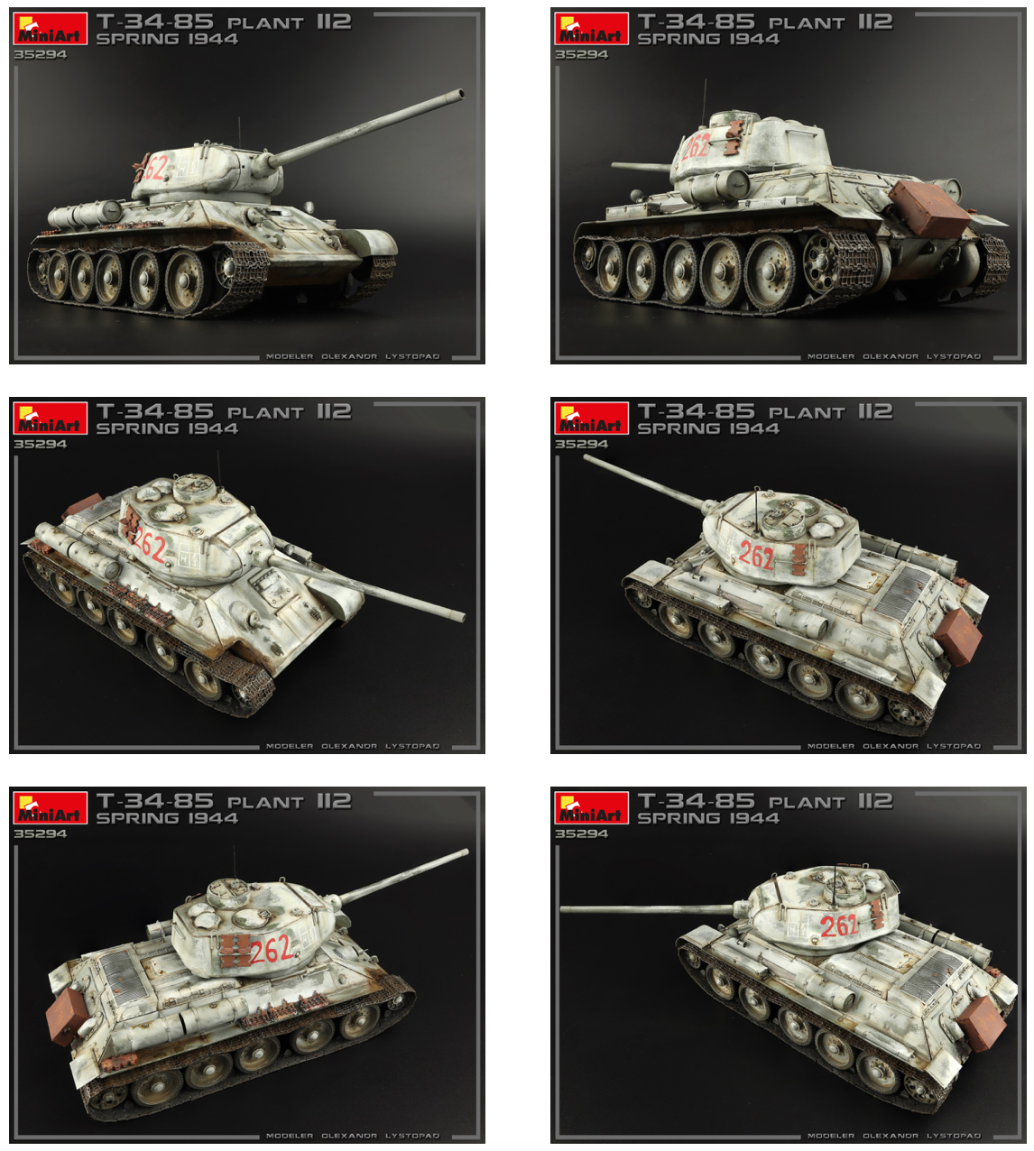 1:35 T-34/85 PLANT 112. SPRING 1944. INTERIOR KIT | MN modelář