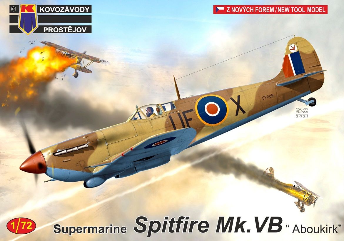 1:72 Spitfire Mk.VB „Aboukir“ | MN modelář