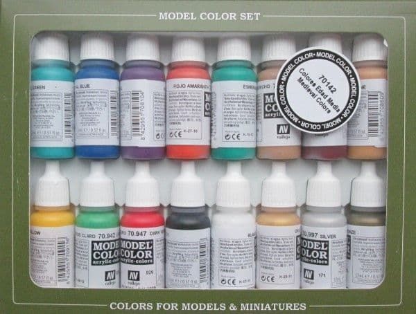 Model Color - Medieval Colors Set | MN modelář