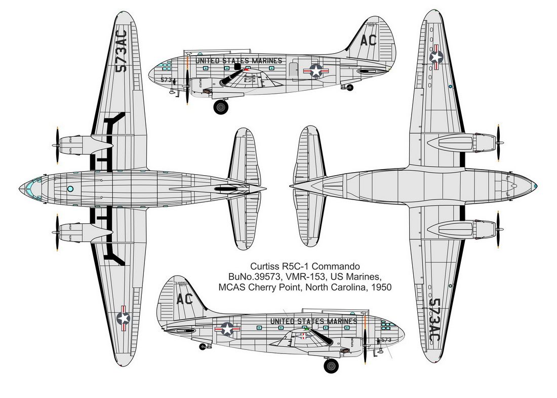 1:72 R5C-1 Commando US Marine Corps | MN modelář
