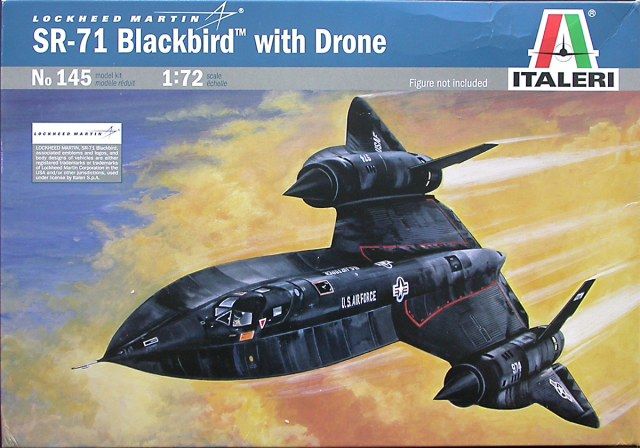 1:72 SR-71 Blackbird with Drone | MN modelář