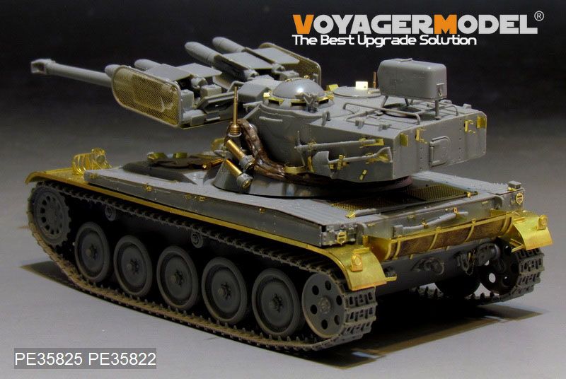 1:35 AMX-13/75 w/SS-11 ATGM light tank basic (smoke discharger, Atenna ...