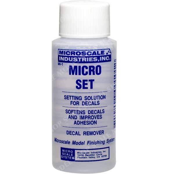 Micro Set / setting solution for decals | MN modelář