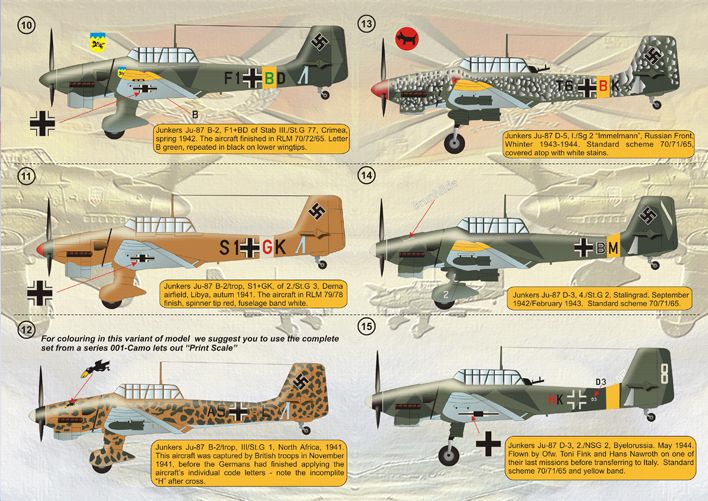 1:72 Junkers Ju-87 Stuka (wet decals) | MN modelář