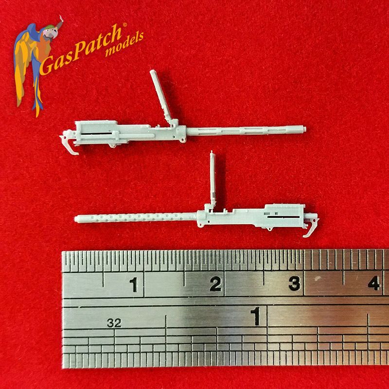 1:48 Browning .50 Caliber Fixed Machine Guns (2pcs, Resin) | MN modelář